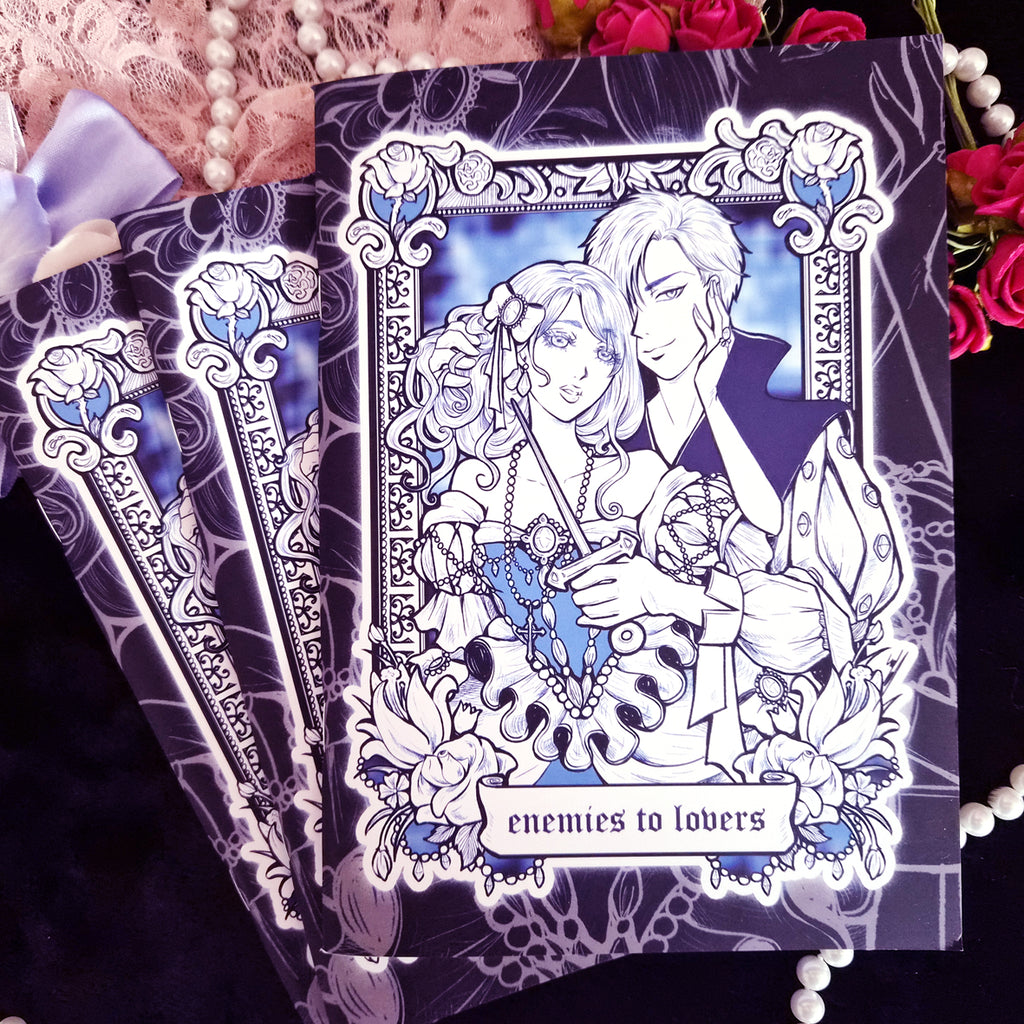 Enemies to Lovers - A5 Notebook 🌹 Romantasy Tropes – Himesama by ...